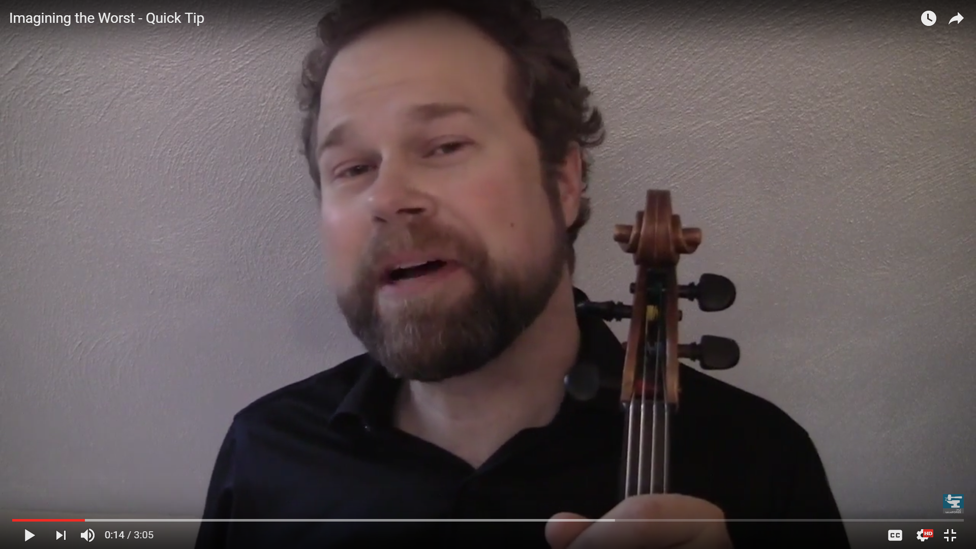 Conquering Stage Fright - Imagining the Worst - Vi Wickam